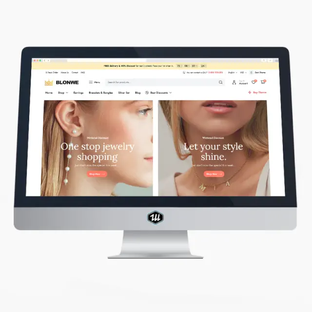 Blonwe Kuyumcu - Elementor PRO