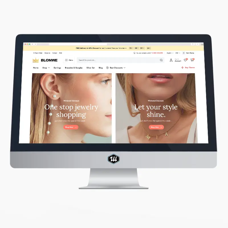 Blonwe Kuyumcu - Elementor PRO