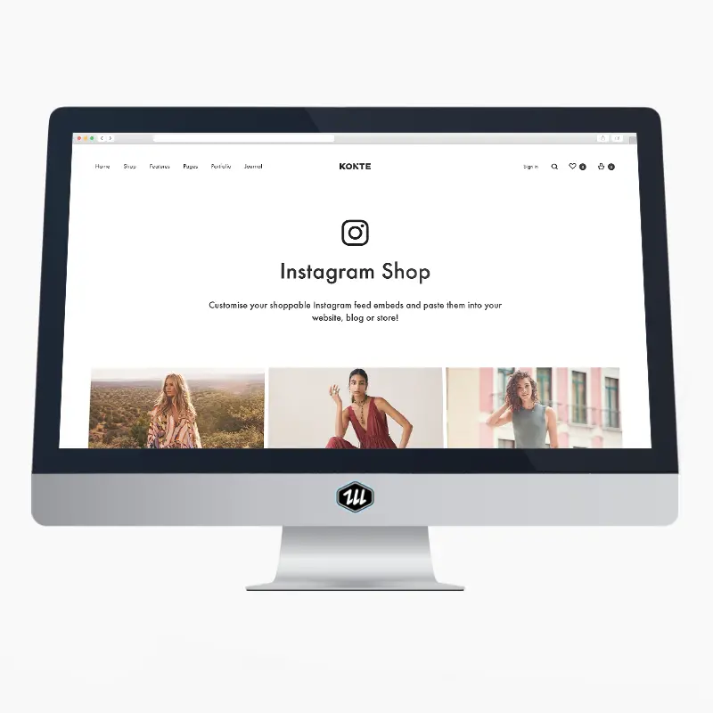 Konte Instagram Shop