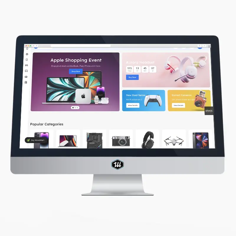 WoodMart Mega Electronics - Elementor PRO