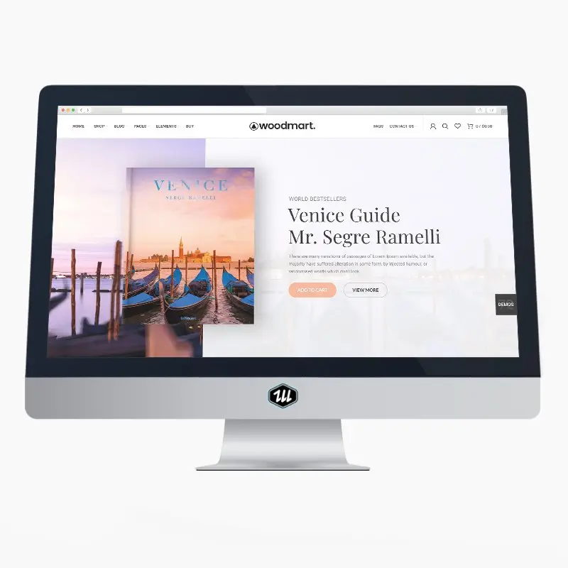 WoodMart Books - Elementor PRO