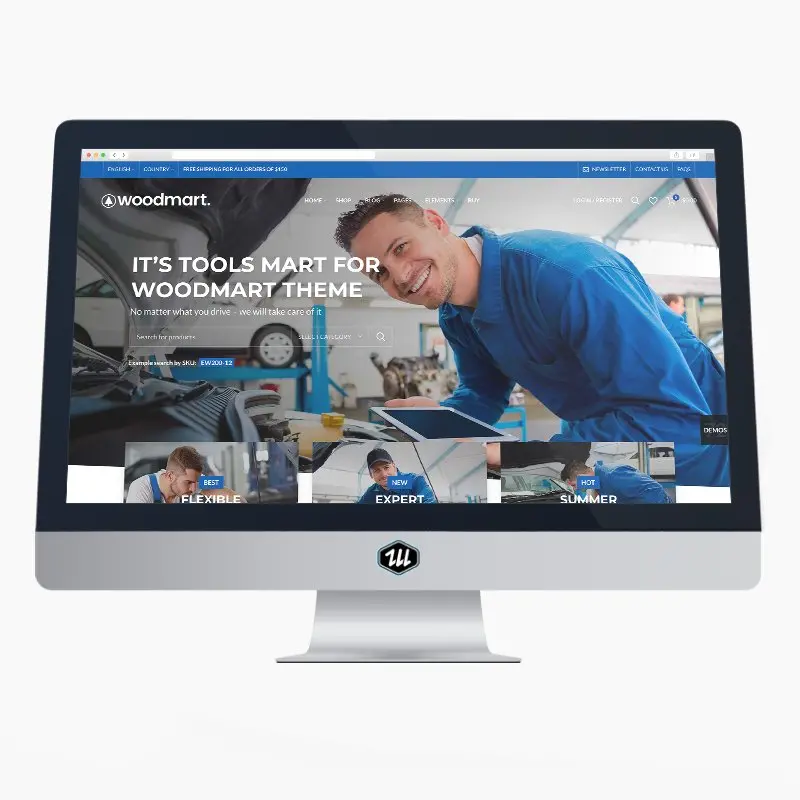 WoodMart Cars - Elementor PRO