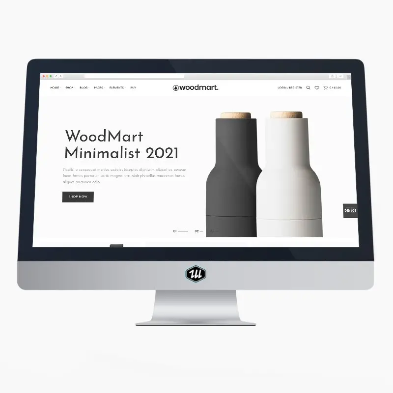 WoodMart Minimalism - Elementor PRO