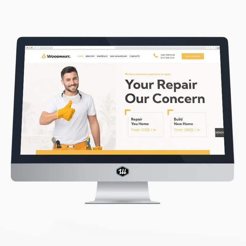 WoodMart Repair - Elementor PRO