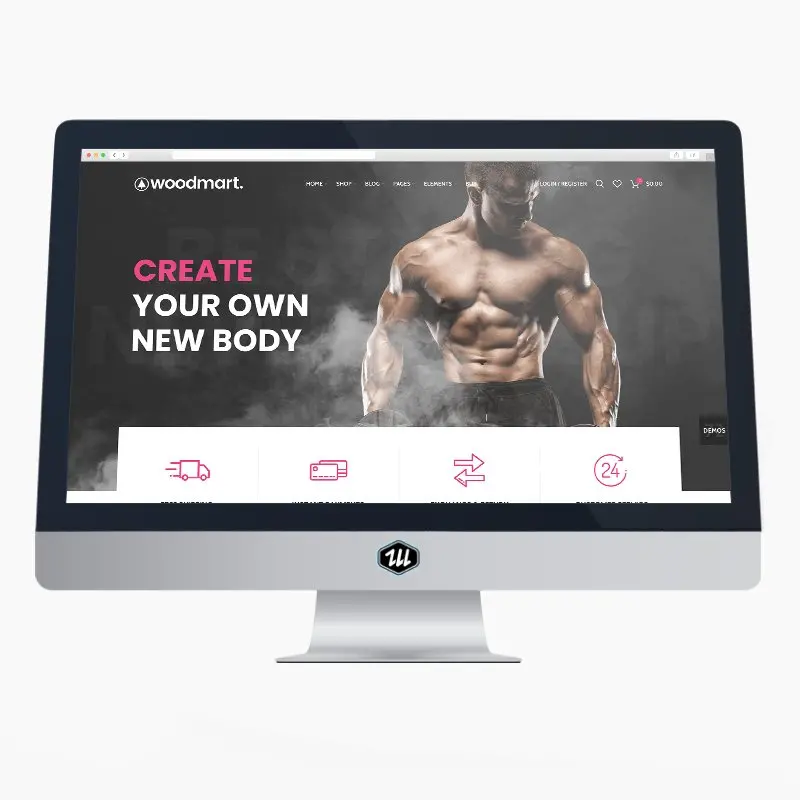 WoodMart Sport - Elementor PRO