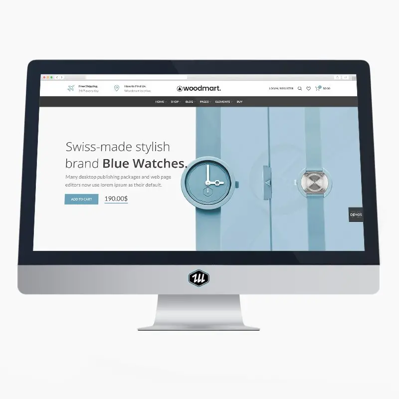 WoodMart Watches - Elementor PRO